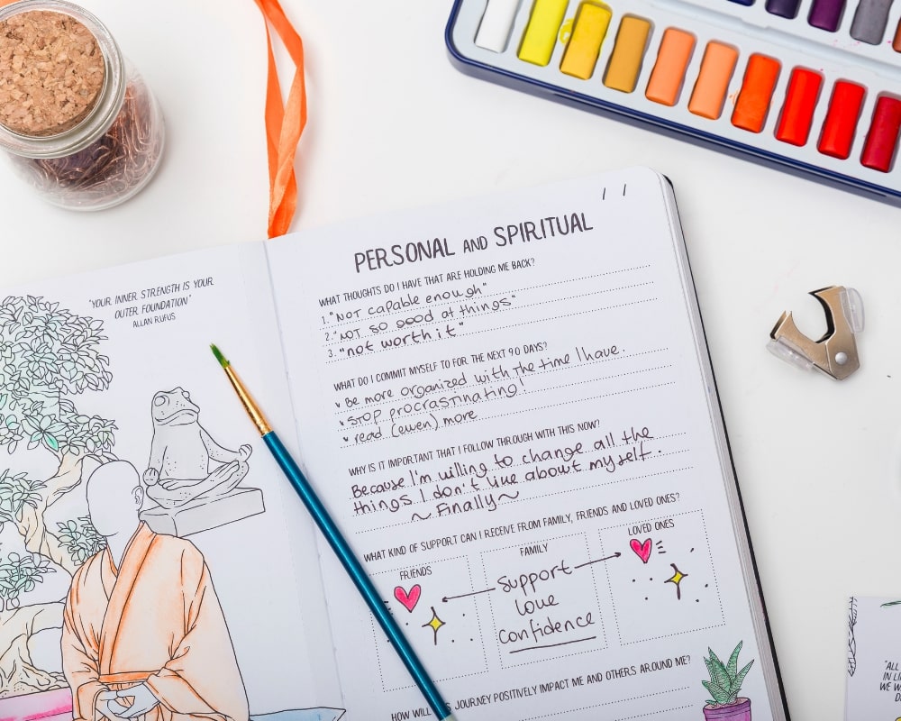 12 Weeks Mindfulness Journal - MYnd Map MY Journal